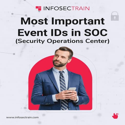 Most Important Event IDs in SOC (Security Operations Center) | PDF