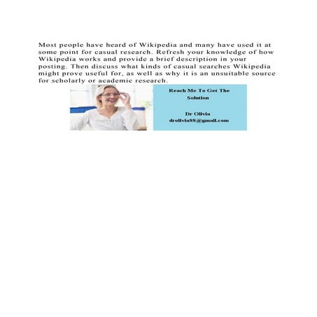 Most people have heard of Wikipedia and many have used it at some .docx