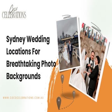 Most Photogenic Wedding Locations in Sydney.pdf