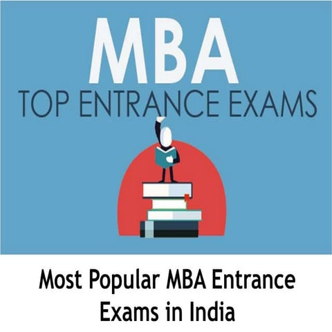Most Popular MBA Entrance Exams in India | PPTX