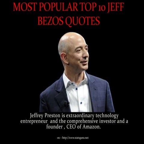 Top 10 jeff bezos quotes | PPT