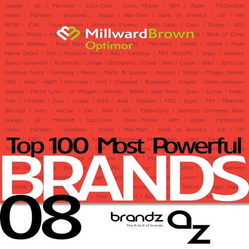 Most Powerful Brands08 | PDF
