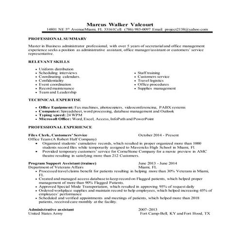 Most qualified resume | PDF