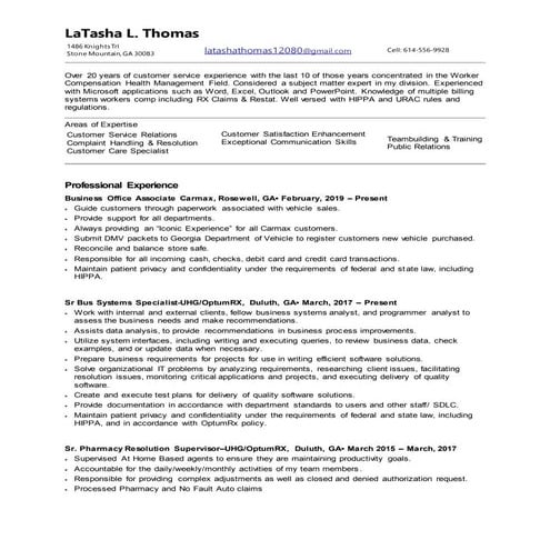 Sharon D. Bush Resume 1 (2) | DOCX