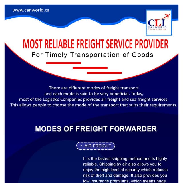 Most Reliable Freight Service Provider.pdf