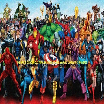 Most wanted: Marvel Cinematic Universe | PPT