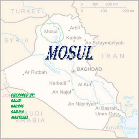 About Mosul, Iraq | PPTX