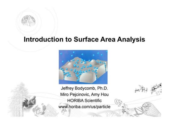 BET surface area analysis | PDF | Physics | Science