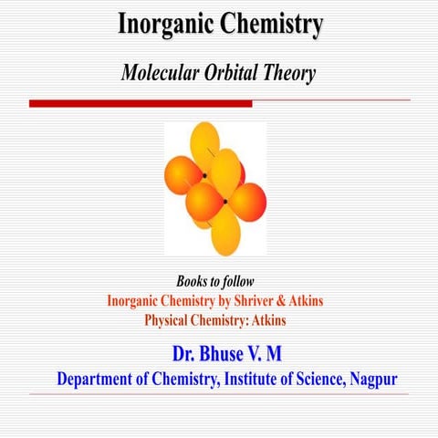 Molecular Orbital Theory basics | PPT