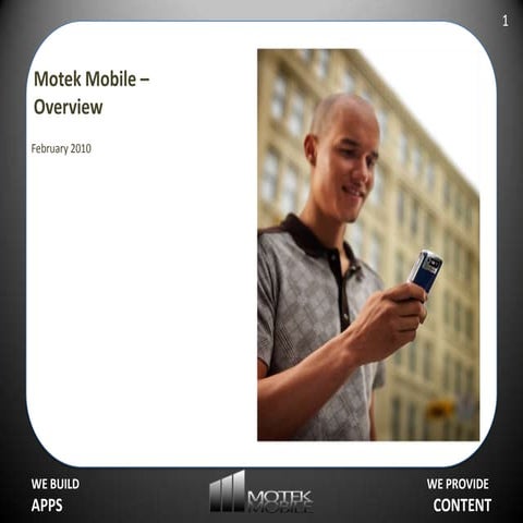 Motek Overview | PPT