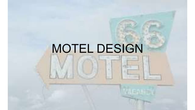 Motel desktop study | PDF