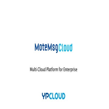 MoteMsg Cloud | PDF