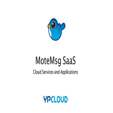 MoteMsg SaaS | PDF | Computing | Technology & Computing