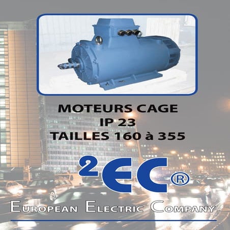 Moteur cage ip23 | PDF