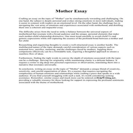 Editorial Essay Sample. University of Denver | PDF