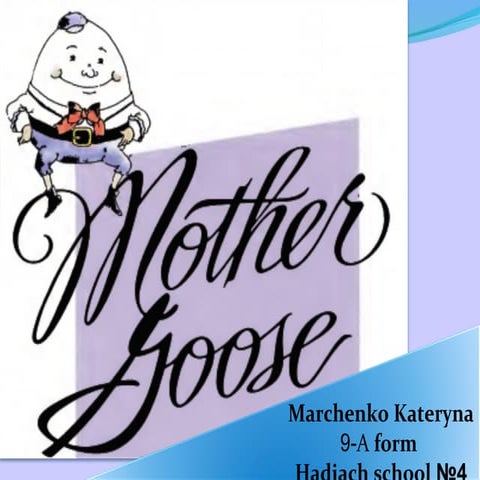 Mother goose.. | PPT