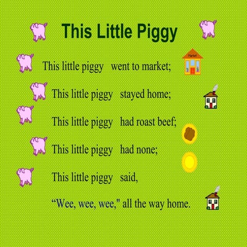 Mother goose nursery_rhymes | PPT