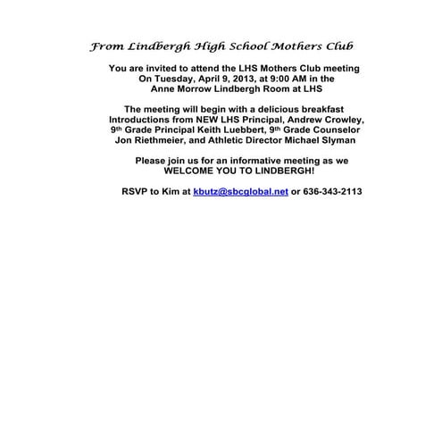 Mothers club invitation | PDF | Baby Shower | Personal Celebrations ...