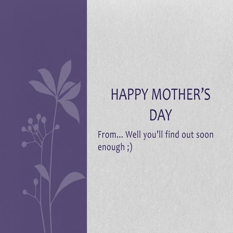 Mother's day | PPT