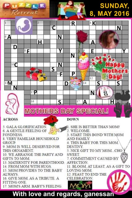 FATHERS DAY CROSSWORD PUZZLE | PDF