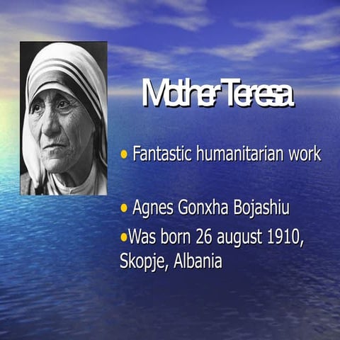 Mother Teresa | PPT