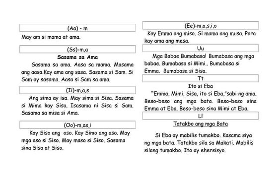 Long vowel sounds | DOCX