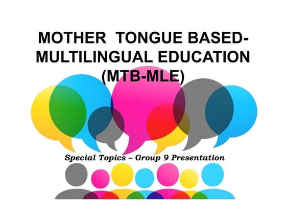 MTB-MLE Framework | PPTX | Education