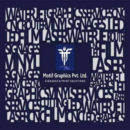 Signage & Advertising Display By Motif Graphics Pvt. Ltd, Mumbai | PPSX