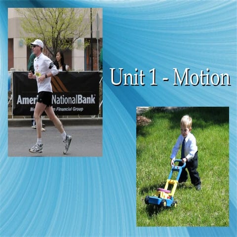 Motion Intro Notes | PPT