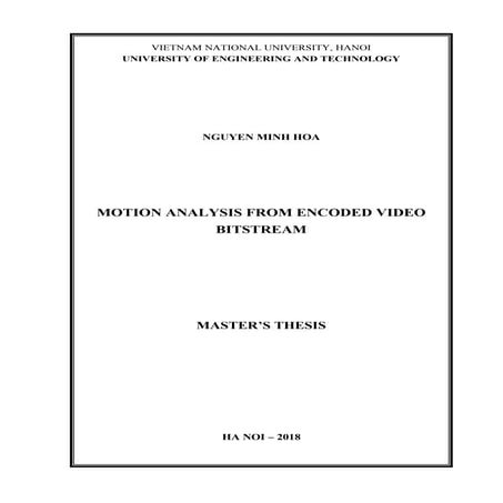 Motion analysis from encoded video bitstream.pdf | Video Software ...