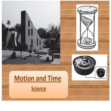 Science, Motion and Time class 7th .PDF