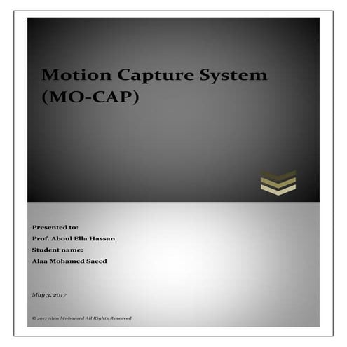 Motion capture process and systems | PDF