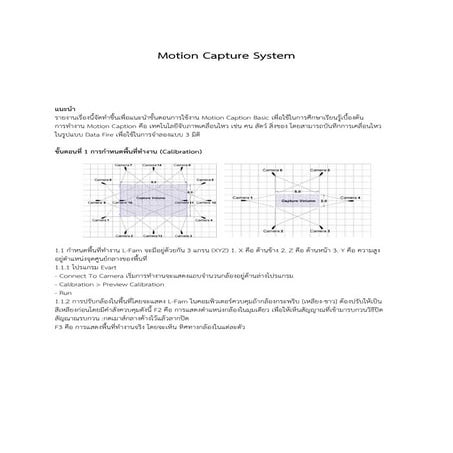 Motion capture system | PDF