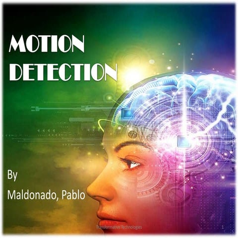 Motion detection | PPTX