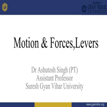 Motion,Force and Levers .pptx