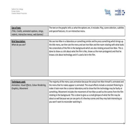 Motion graphics and_compositing_video_analysis_worksheet | DOCX