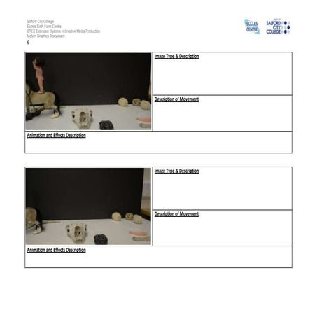 Motion graphics storyboard6 | PPT