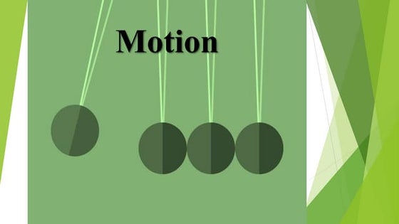 Types of motion | PPTX | Physics | Science