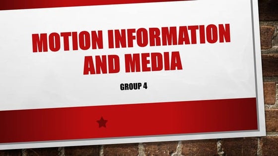 Audio Information and Media | PPT
