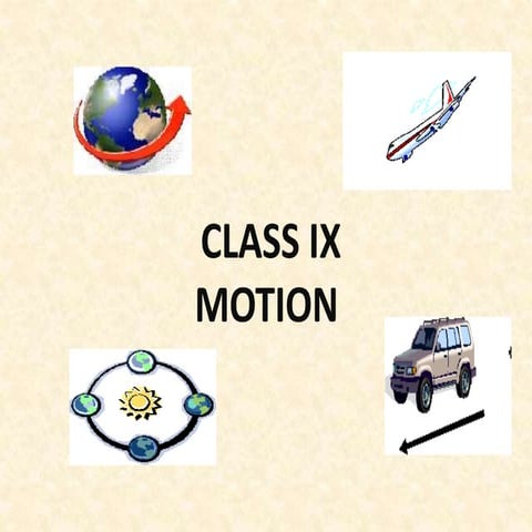REST AND MOTION OF A BODY CHAPER 8 CLASS 9.pptx