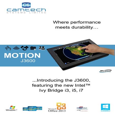 Motion j3600 datasheet | PDF