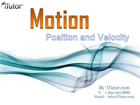 Types of motion | PPTX | Physics | Science