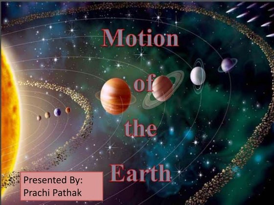 Class6 Earth Rotation And Revolution | PPT