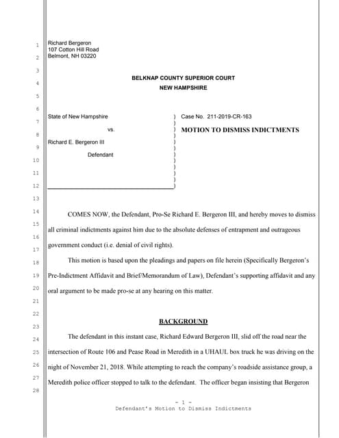 Exhibit 4 to Defendant's Motion to Dismiss (Speedy Trial) | PDF