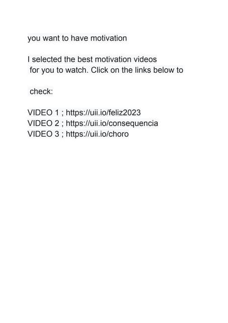 The motivation you need | PDF