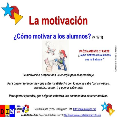 Motivacion: ¿cómo motivar a los alumnos? v-2.0 | PDF