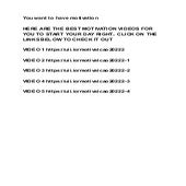 motivation for life | PDF