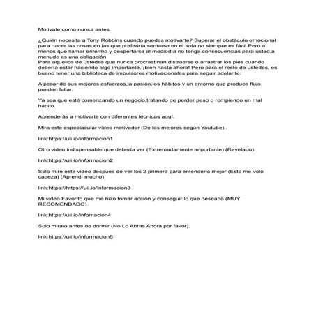 MOTIVATE CON ESTAS TECNICAS | PDF