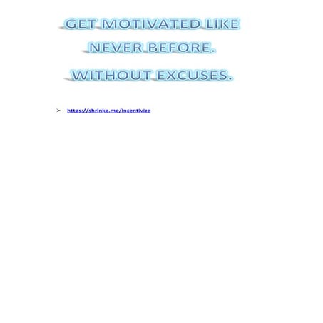 Motivated | PDF