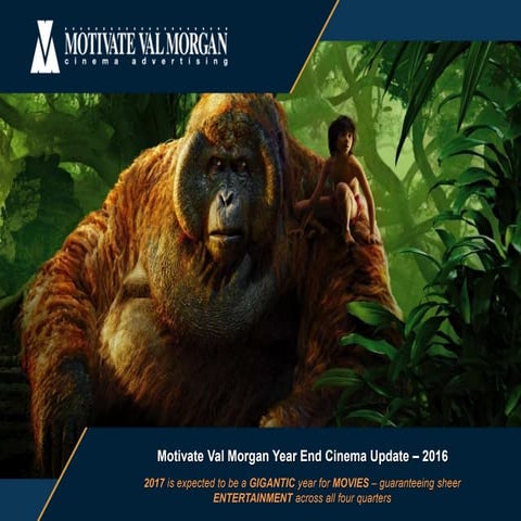 Motivate Val Morgan Year End Cinema Update - 2016 | PPT
